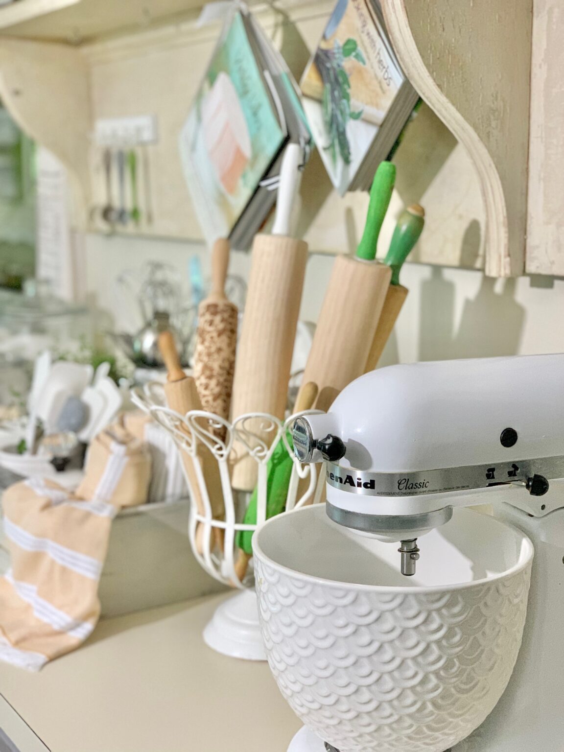 How to Create a Baking Station in Your Kitchen: Blending Charm and ...