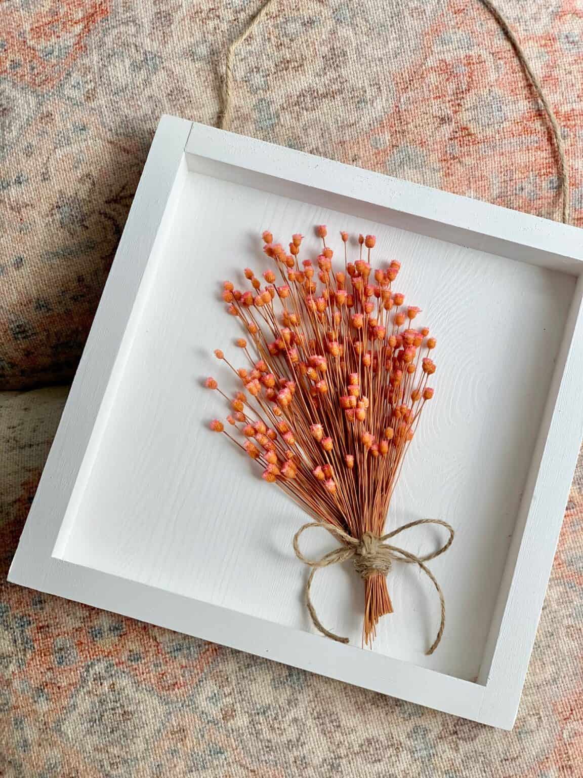 Easy Framed Star Flower Bouquet - Celebrated Nest