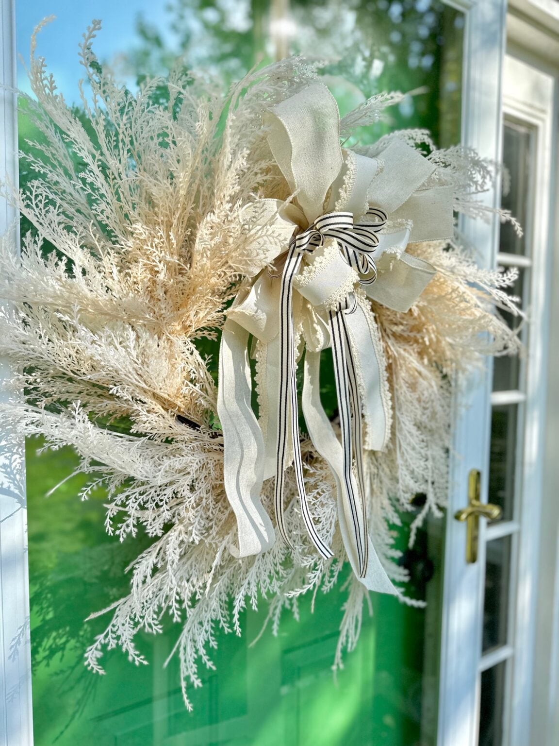 How to Make a Layered Bow for a Wreath (Step-by-Step with Photos ...