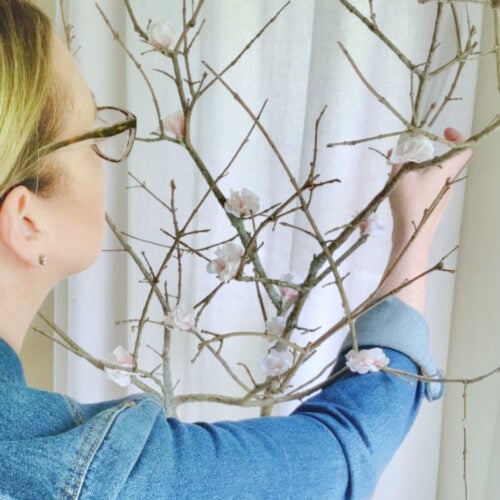 How to Make Faux Cherry Blossom Branches: A Quick and Easy DIY Guide ...