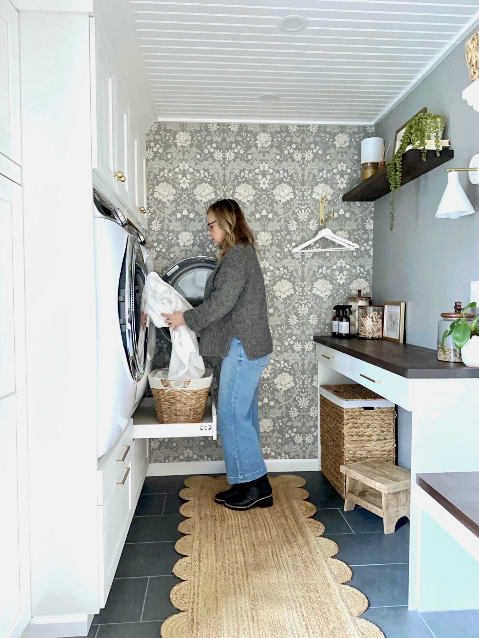 IKEA Laundry Room Makeover - Celebrated Nest