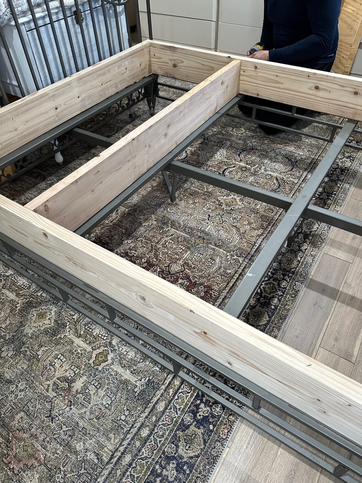 Elevate Your Bedroom With a Custom Upholstered DIY Box Spring ...