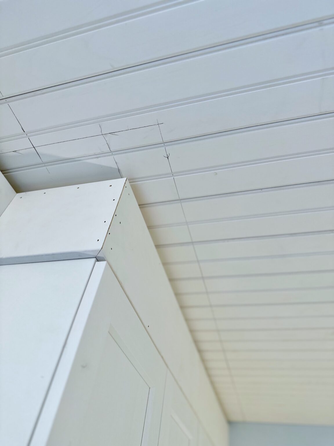 How to Install a Beadboard Ceiling Using Individual Boards (Not Panels ...