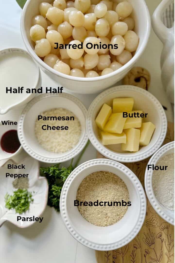 Creamed Onions (Easy Recipe with Jarred Pearl Onions) - Celebrated Nest